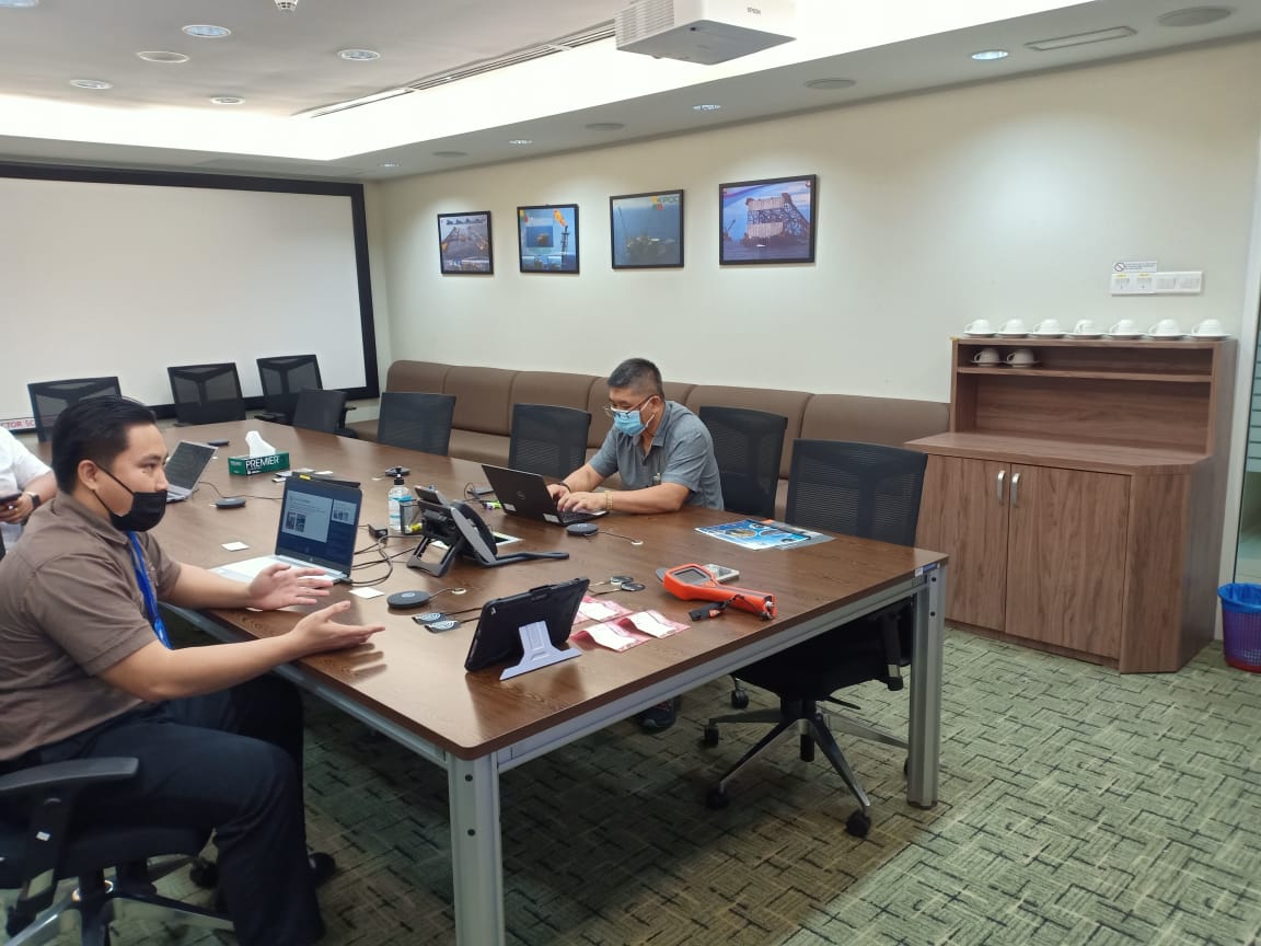 Our Engineering Team presenting the WAND System to KPOC | Nuri Cerah ...