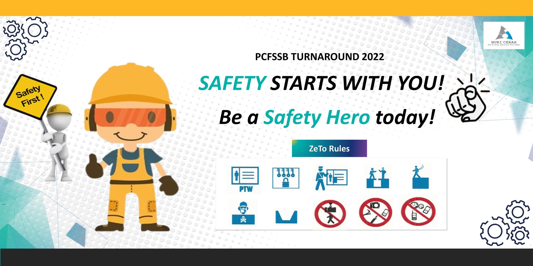 HSE Campaign – PCFSSB 5 – 7 June – ZeTo Rules | Nuri Cerah Sdn Bhd