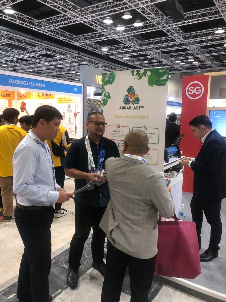 Our dedicated team were thrilled to unveil our incredible products and services. It was an ...